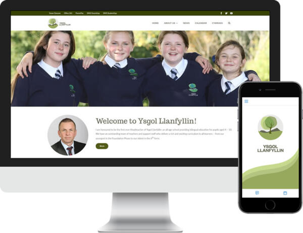 Ysgol Llanfyllin, Powys - SchoolSays Websites & Apps